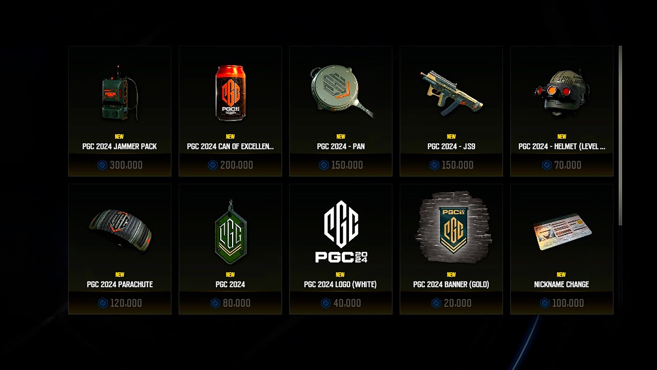 Esports Point Shop PGC 2024 - YouTube
