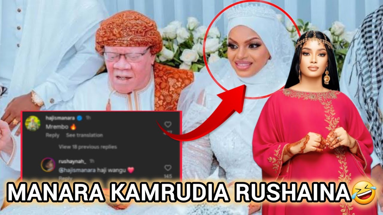 HAJI MANARA APAGAWA KWA RUSHAINA ATANGAZA KUMRUDIA MKE WAKE WA ZAMANI ...