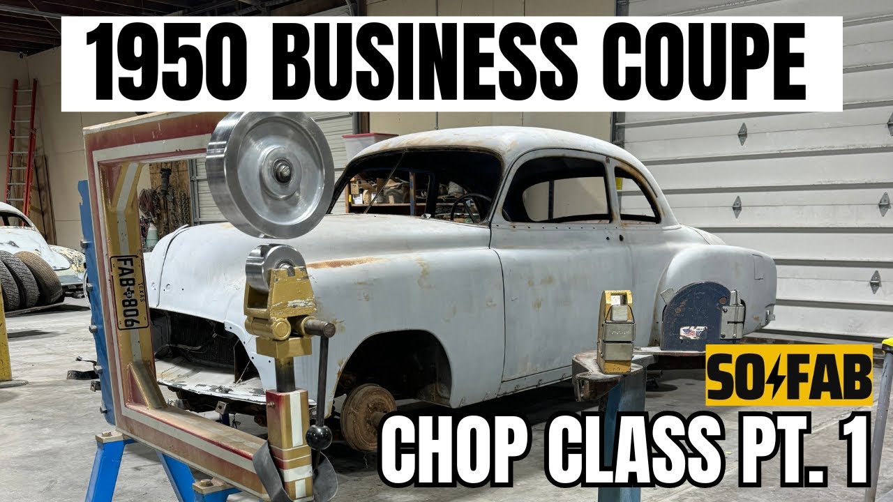 1950 Business Coupe: Chop Class Pt. 1 - YouTube