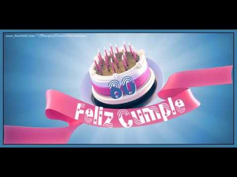 ¡Feliz cumple 80 años! - YouTube