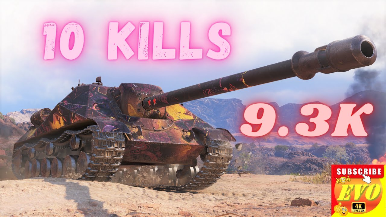 Object 704 - 10 Frags 9.3K Damage World of Tanks,WoT tank battle - YouTube