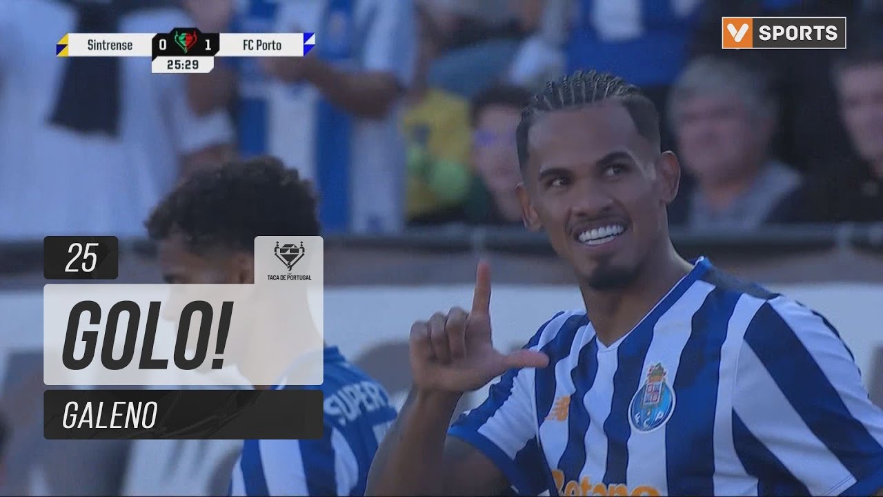 Golo Galeno: Sintrense 0-(1) FC Porto (Taça de Portugal 24/25) - YouTube