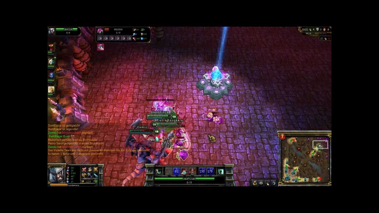 G4P3 - normales Game [Tryndamere + Lux] - YouTube