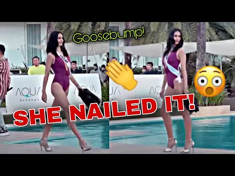 Goosebump!🔥 CELESTE NAILED IT THE SWIMSUIT PASARELA | Muph2022