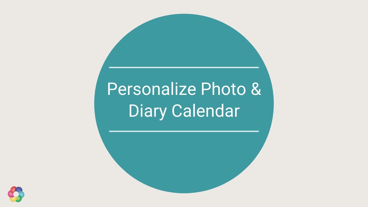 Personalized Photo & Diary Calendar | OnPrintShop - YouTube