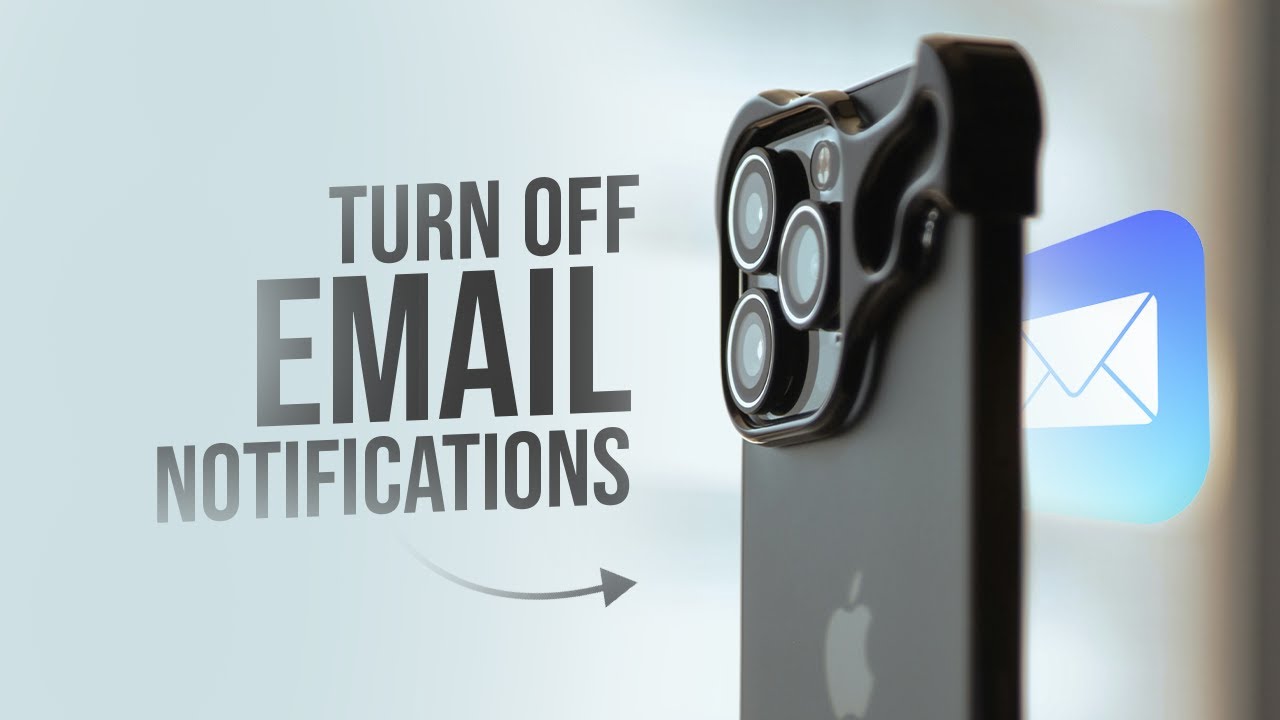 How to Turn Off Email Notifications on iPhone (tutorial) - YouTube