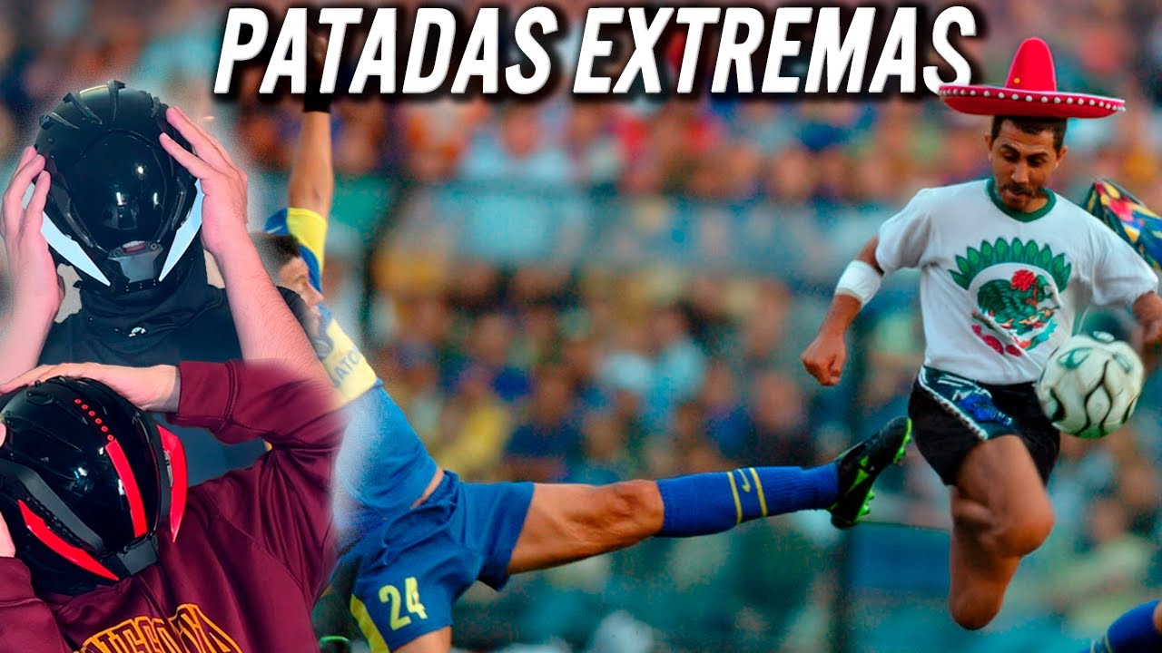 PATADAS MEXICANAS - REACCION A PATADAS DE FUTBOL - YouTube