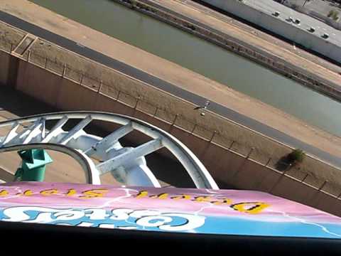 Desert Storm roller coaster at Castles n Coasters iin Phoenix AZ - YouTube