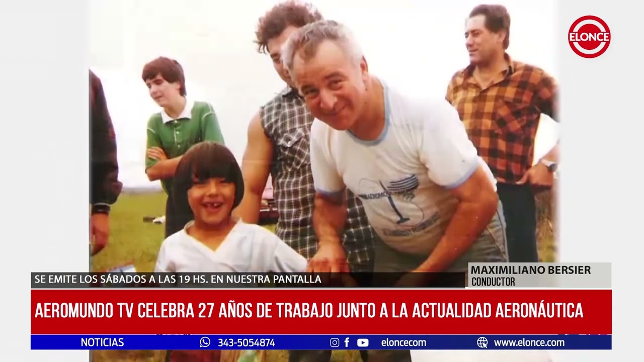 El programa AeroMundo cumple 27 años en la televisión | Elonce.com
