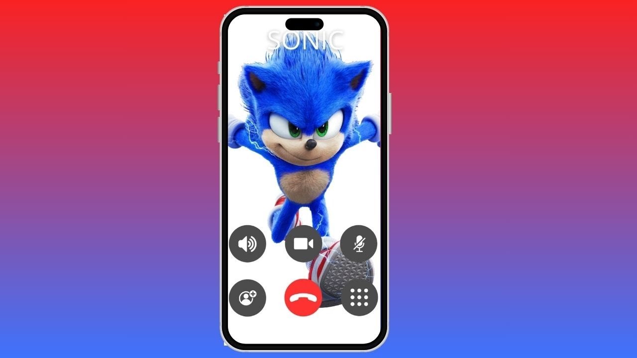 APPEL SONIC 🦔💨 APPEL TÉLÉPHONIQUE (SONIC LE FILM) • IL PARLE AVEC TOI 💙 ...