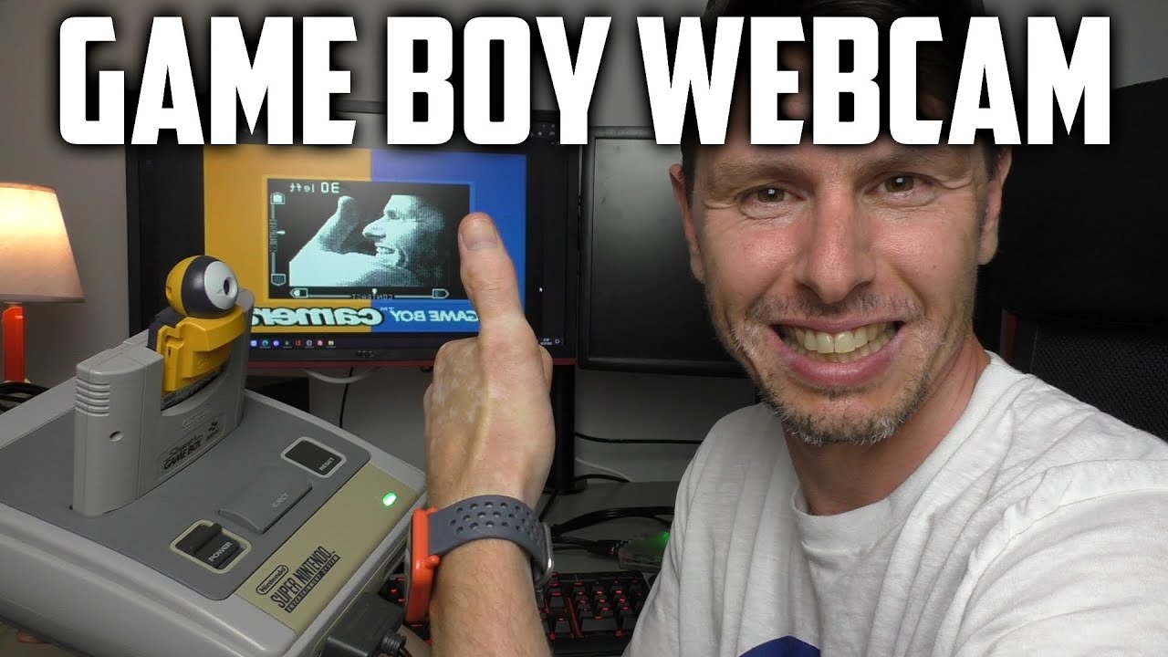 Game Boy Camera as Webcam in Zoom/Teams/Meet/Streams - YouTube