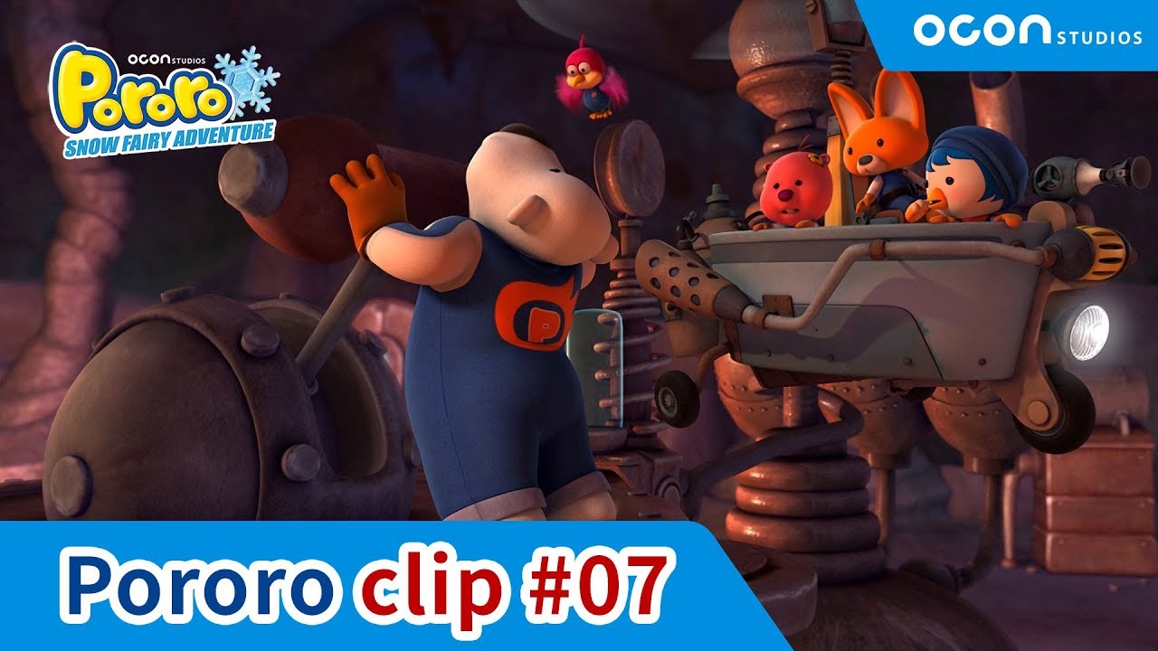 [Pororo, Snow Fairy Adventure ] Eddy and Pororo' s Rope Operation!ㅣOCON ...
