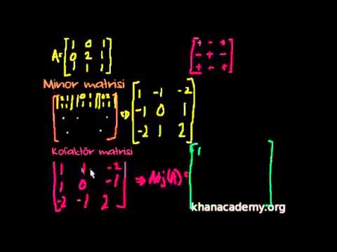 3x3 Matrisin Tersini Alma Hakkında Klasik Bir Video (Cebir)