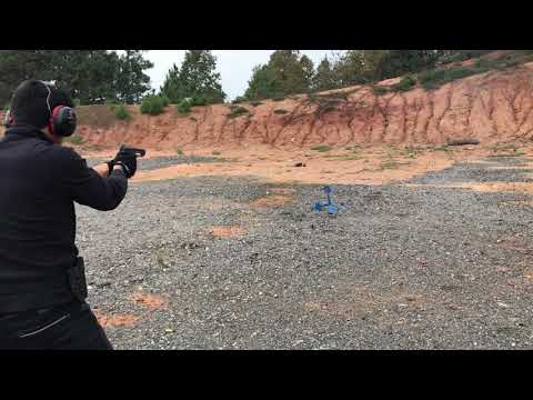 9 mm Tabanca ile taklacı hedef atışı