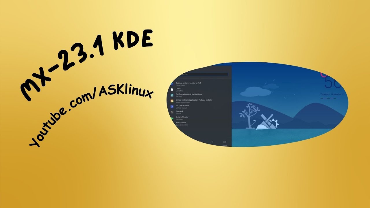 MX Linux 23.1 KDE Plasma | First Impressions & Installation - YouTube