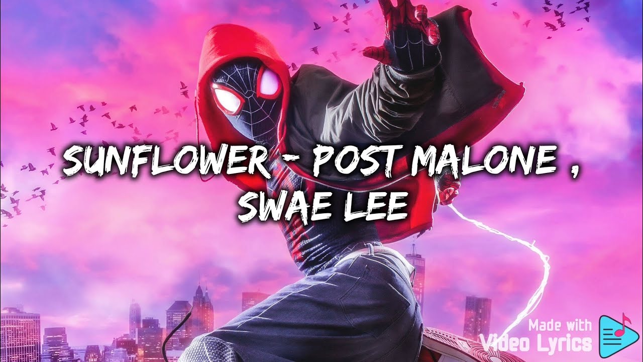 Sunflower - Post Malone, Swae Lee Lyrical Video | lyrical Beats - YouTube
