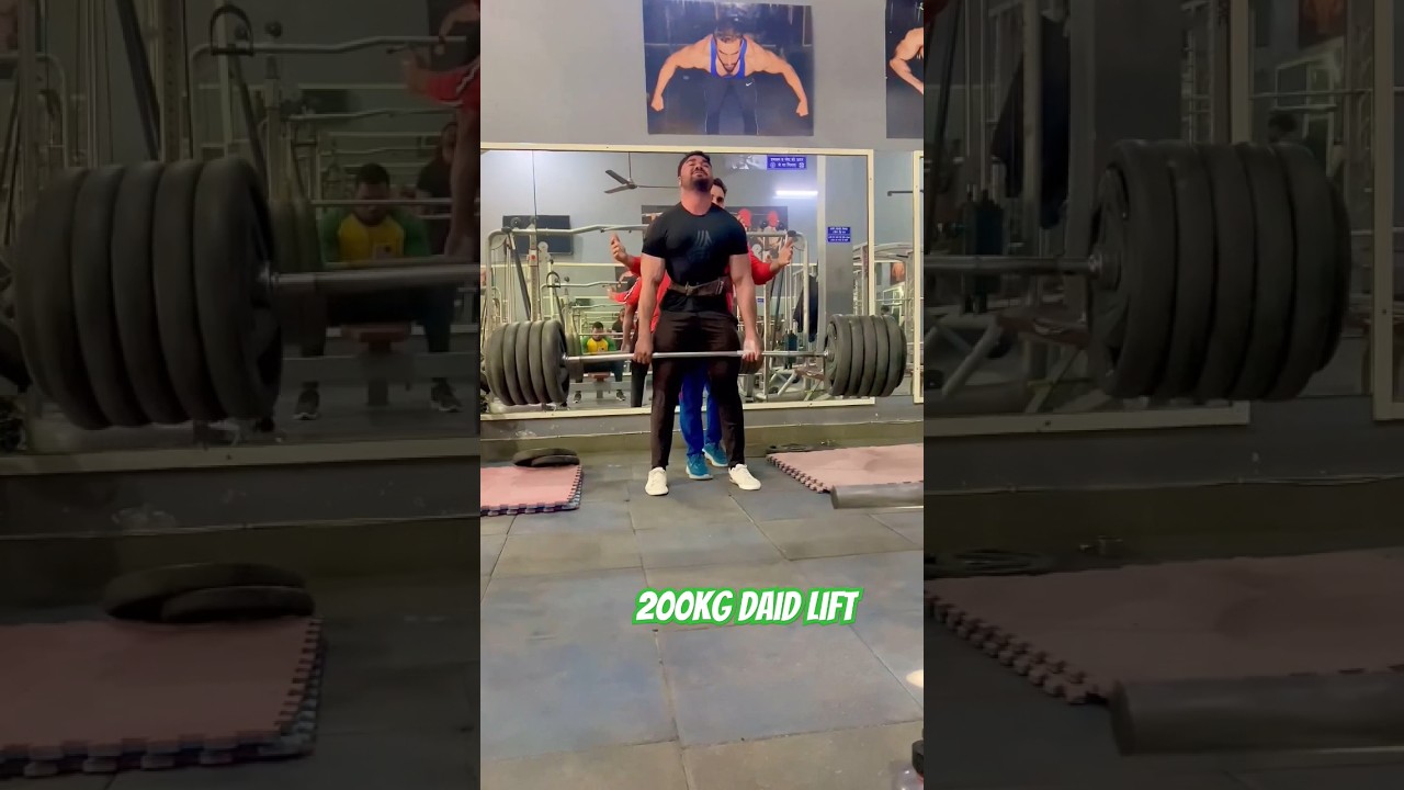 200kg daid lift exercise for mewati bodybuilder - YouTube