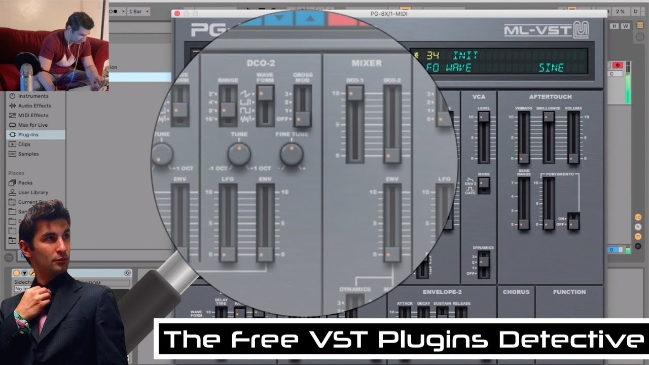PG-8X - FREE JX 8P Synth VST Plugin - YouTube