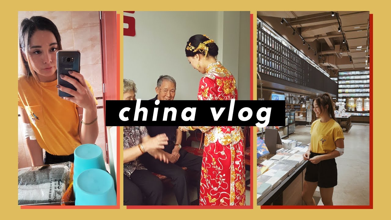 china travel vlog 🇨🇳 | shopping, food and a chinese wedding! - YouTube