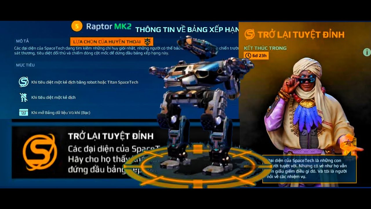 [War robots]Cày chút BXH Spacetech nhé #warrobots#jayhmovn - YouTube
