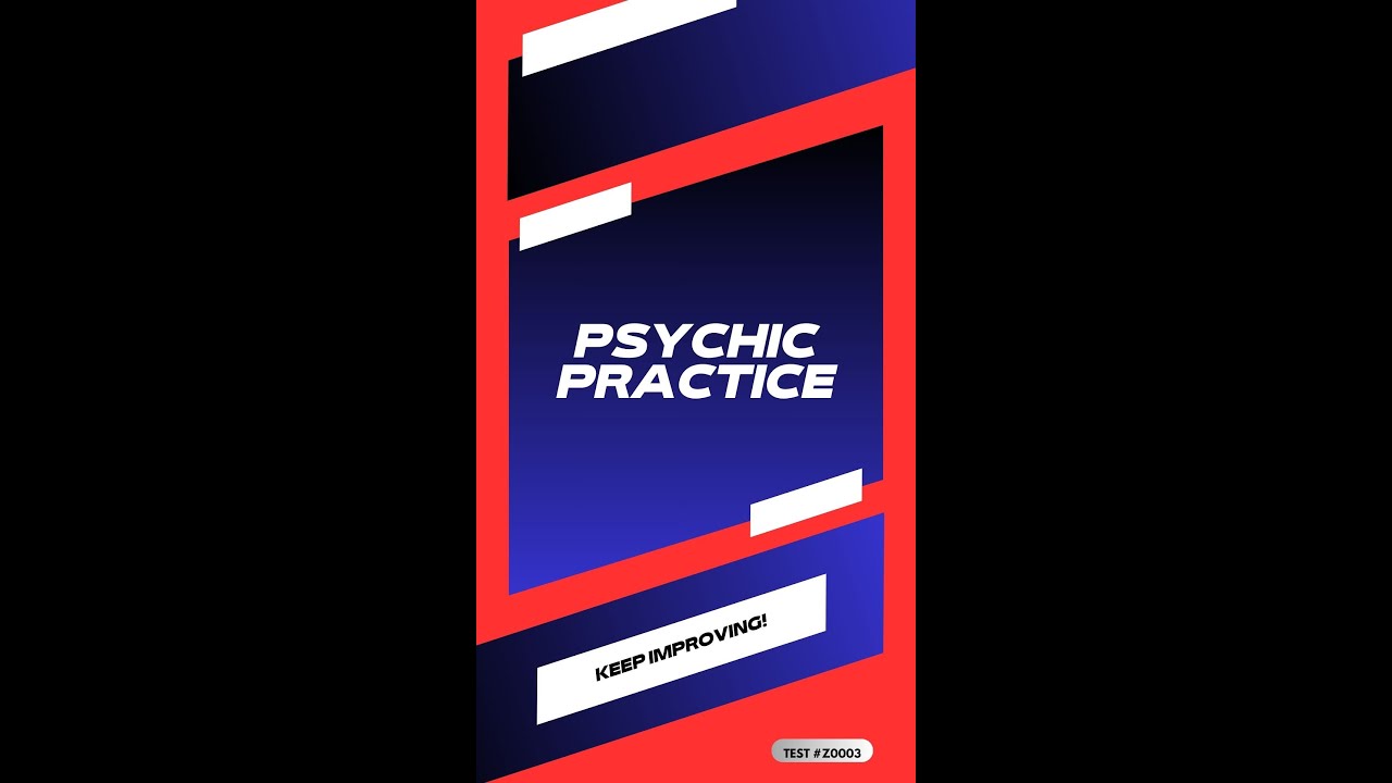 Time to practice your psychic powers. Try guessing the cards to develop ...