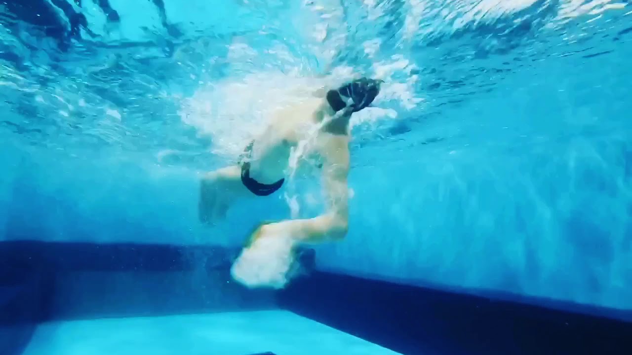 Swimming drill for Backstroke - Single arm drill - Endless pool - YouTube
