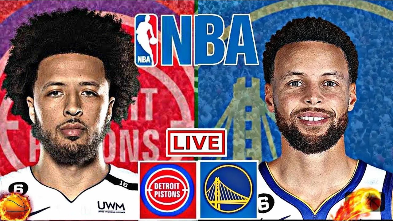 NBA LIVE: GOLDEN STATE WARRIORS vs DETROIT PISTONS (LIVESCORE) - YouTube