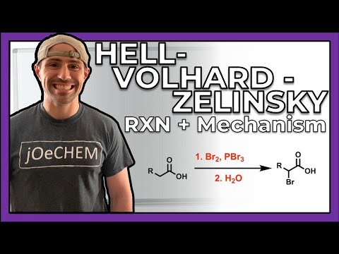 Hell-Volhard-Zelinksy Rxn and Mechanism - YouTube