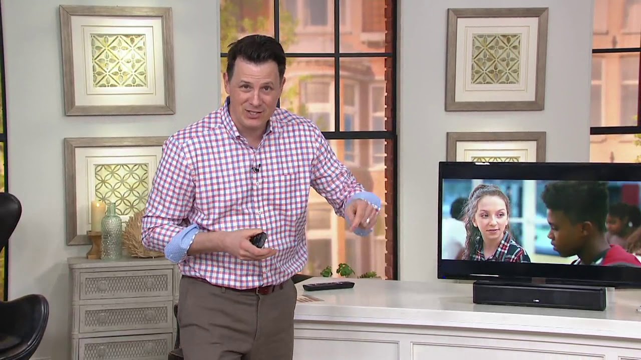 ZVOX AV201 Accuvoice TV Soundbar with Voucher on QVC - YouTube