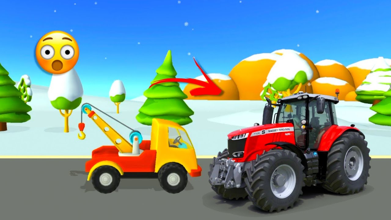 Cutter Trucks for Kids | Bypass Road Construction | Cartoon Video 🥰 ...