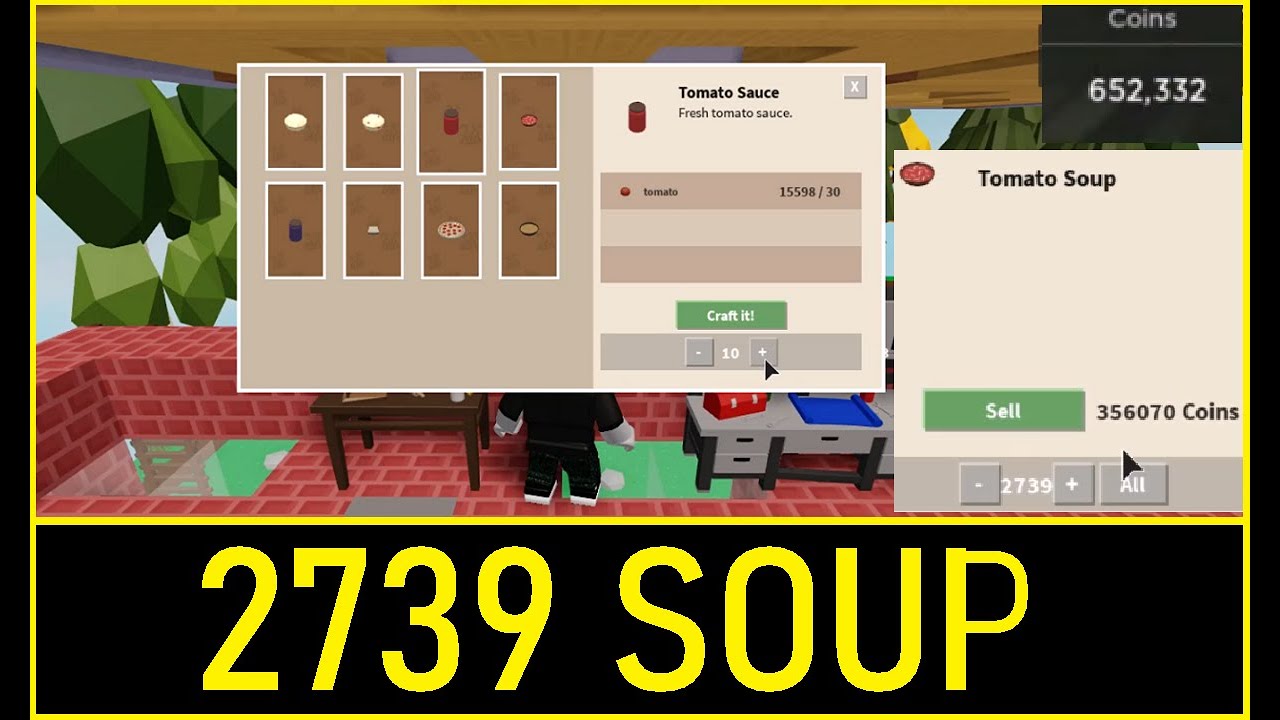 Gathered 15598 tomatoes. I am going to make Tomato Soup. - SkyBlock ...