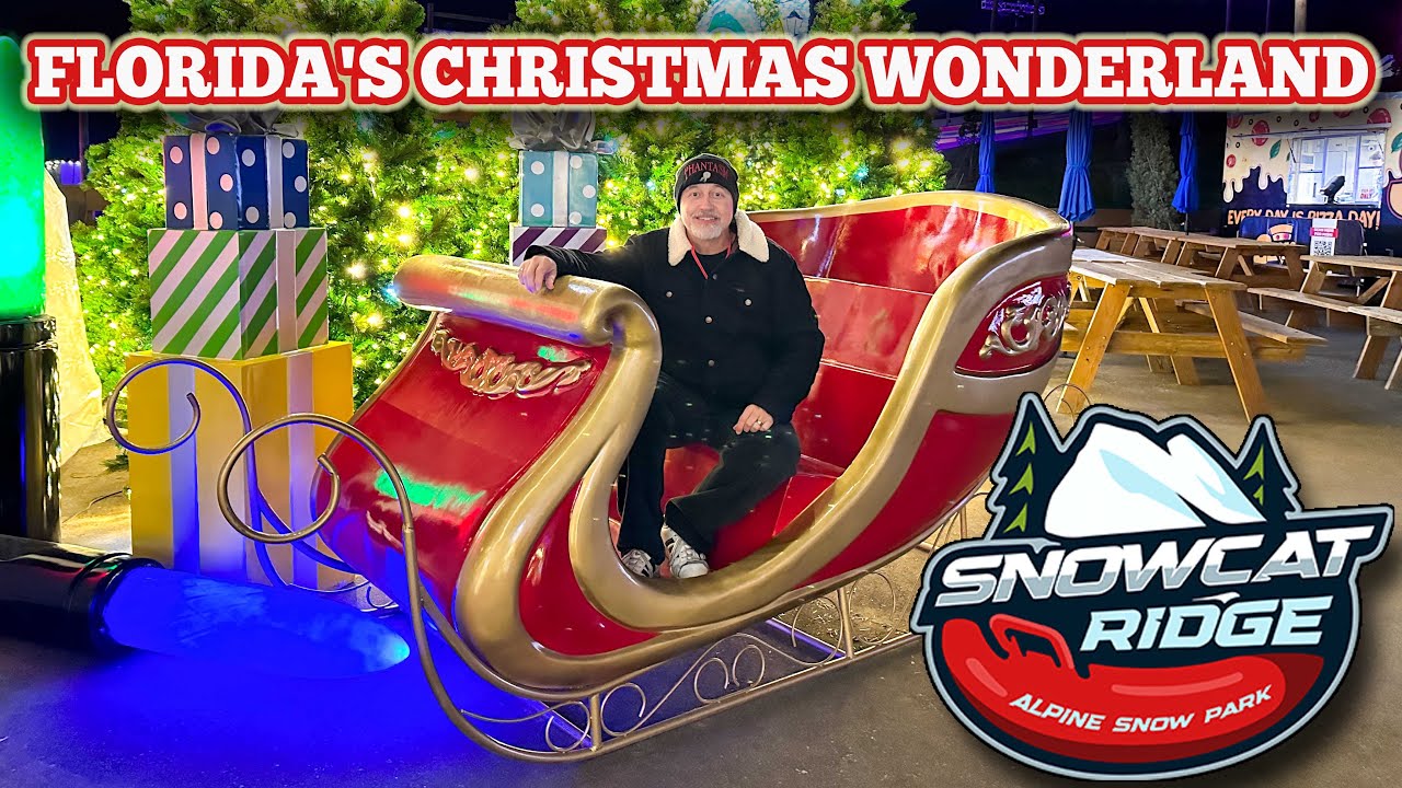 Snowcat Ridge - A Winter Wonderland Right Here In Florida! - YouTube