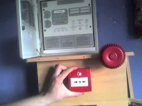 precept 4 fire panel - system test 1 - YouTube