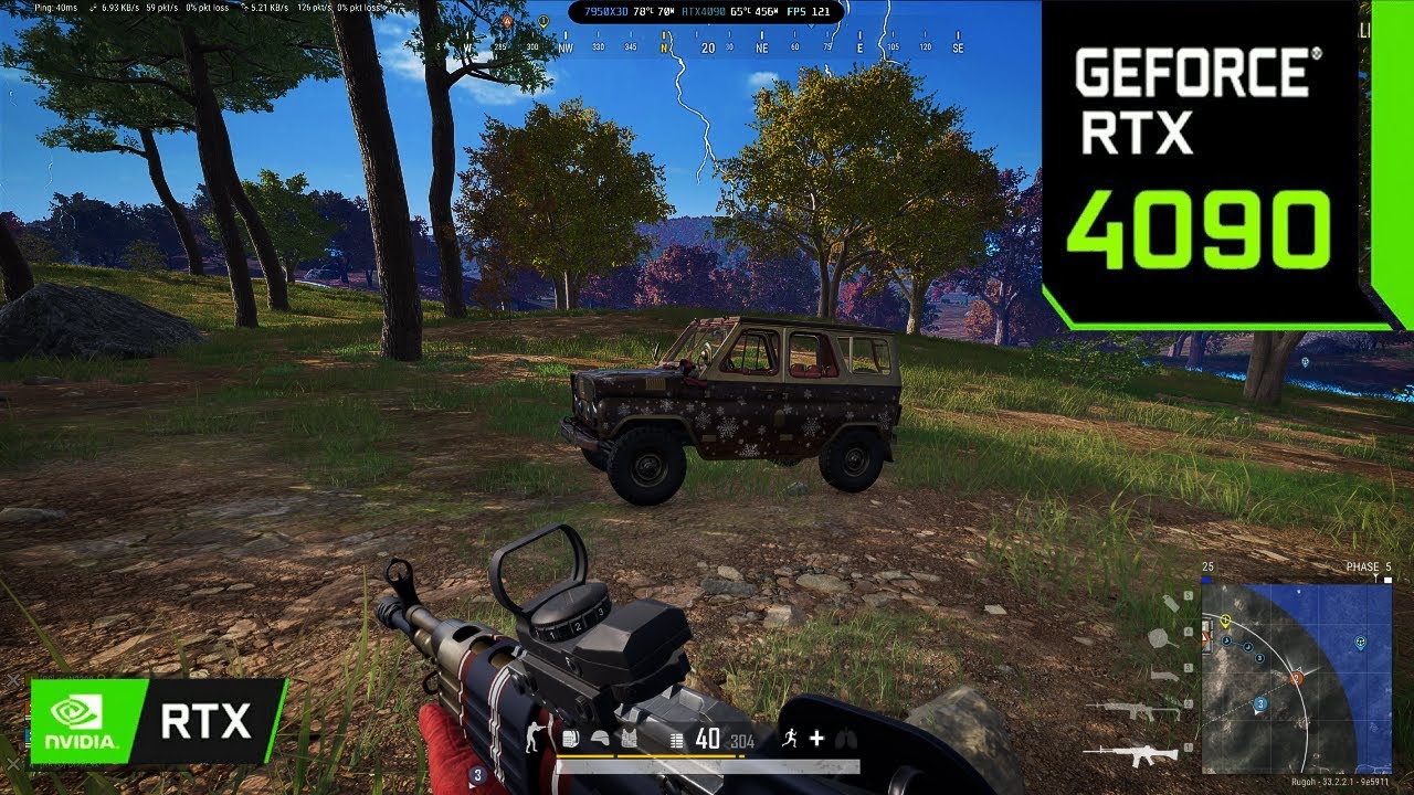 PUBG : RTX 4090 - 7950X3D (4K Max Settings) - YouTube