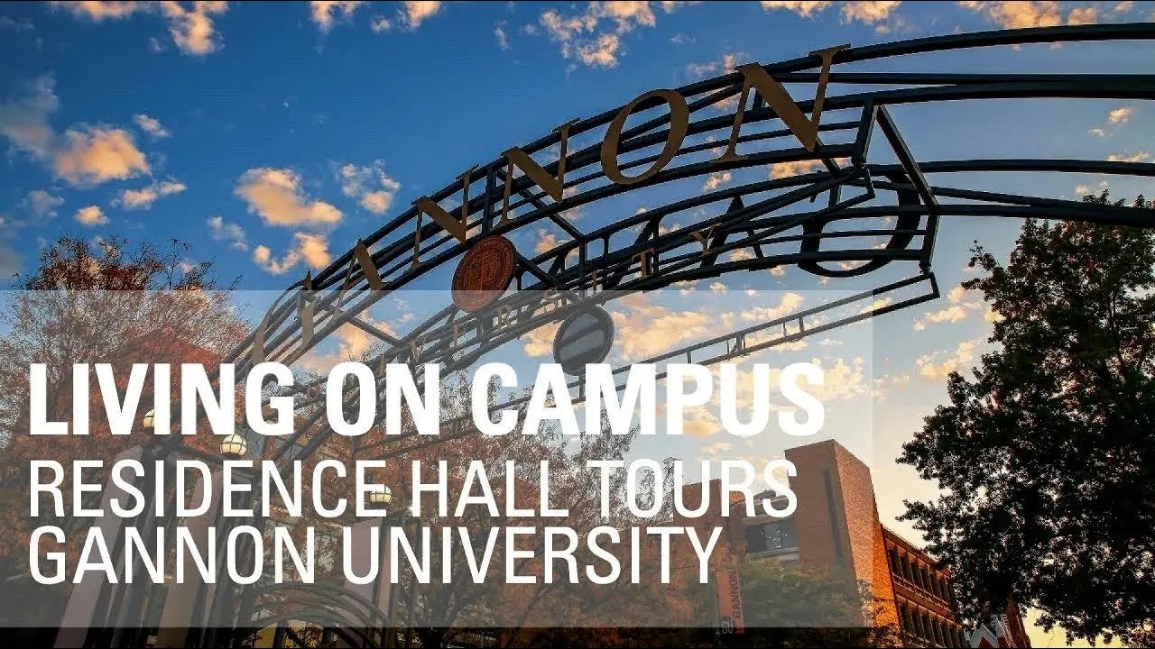 On Campus Housing Tours at Gannon University - YouTube