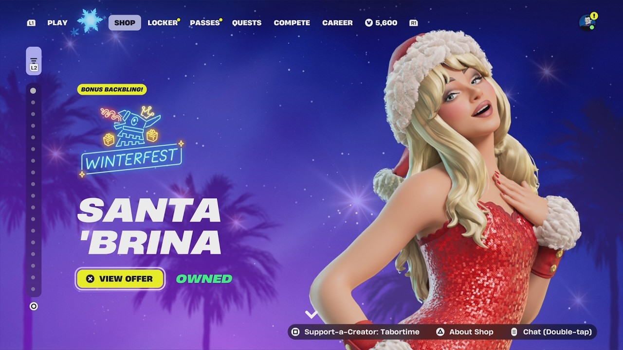 This Is A GREAT Winterfest Shop - Santa 'Brina AND Alpine Lexa & Chilly ...