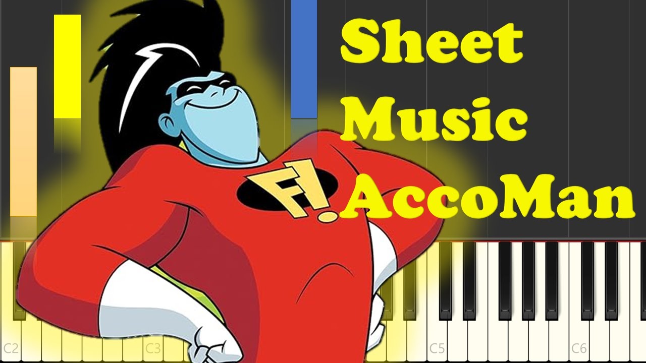 Freakazoid Theme Song Piano Sheet Music - YouTube