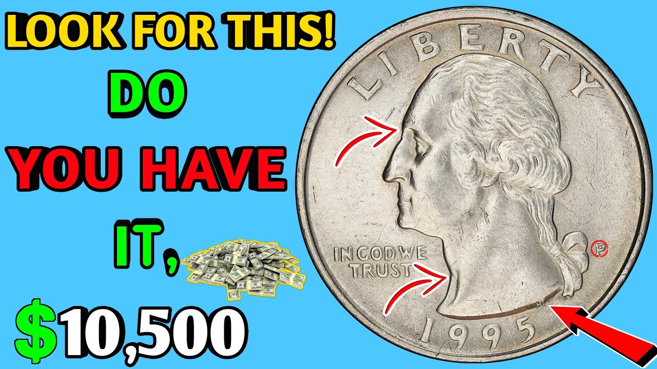 1995-P Rare & Valuable Washington Coins Worth Money! U.S State Quarters ...