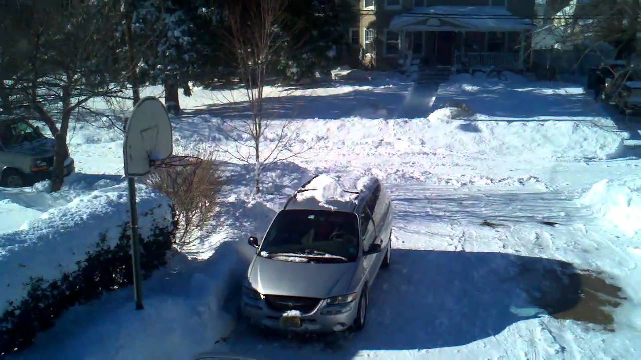 Snowbound Dec 27th 2010 Blizzard Elizabeth NJ 07208 Part 2 - YouTube