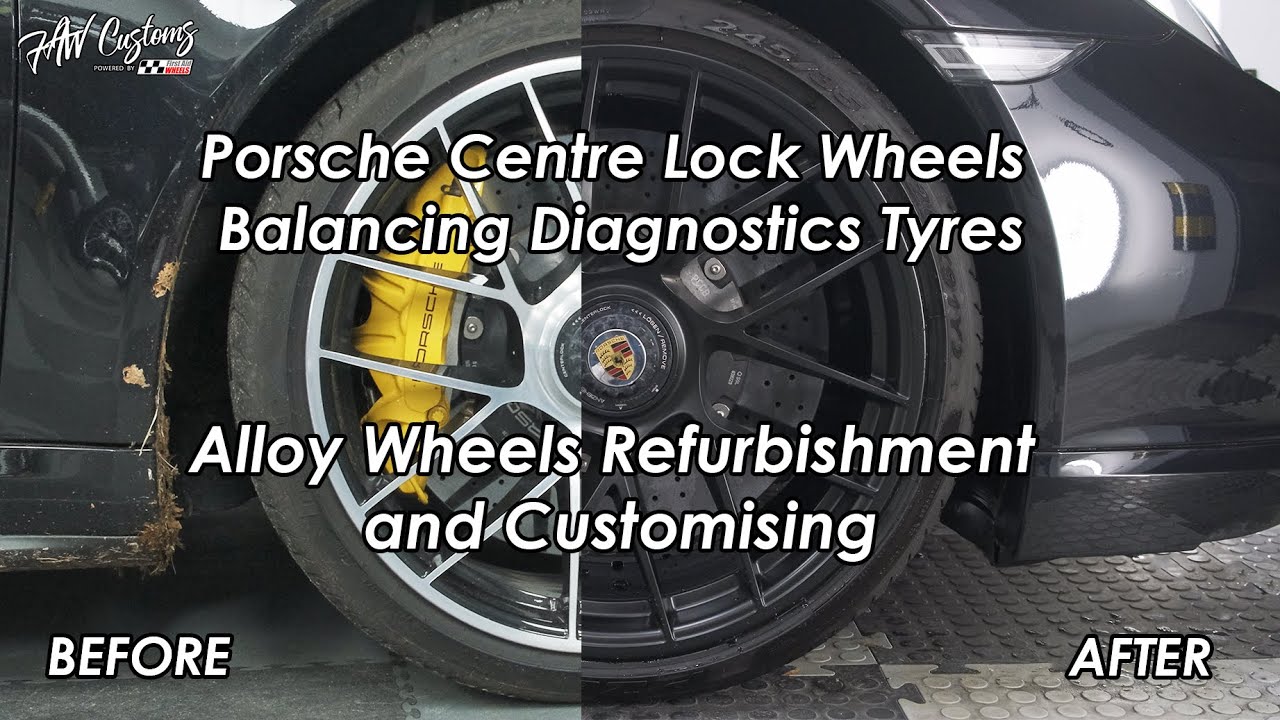 Porsche Centre Lock Wheels Balancing Diagnostics Tyres Alloy Wheels ...