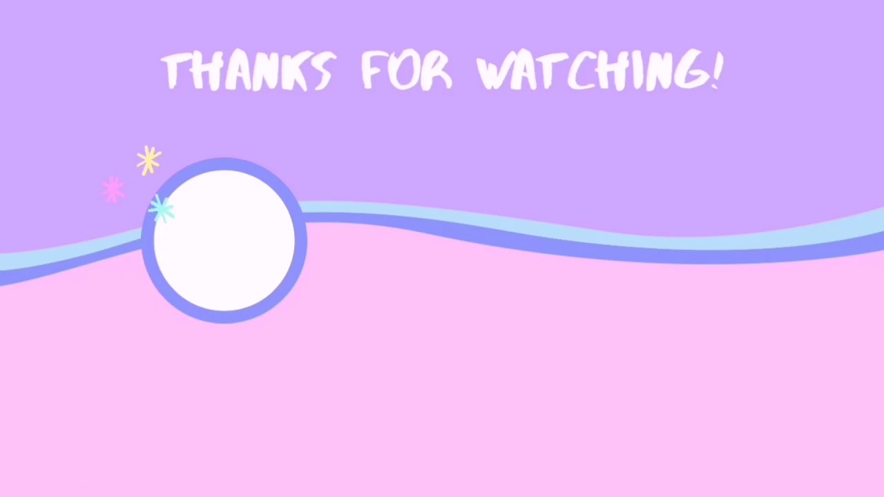 Free Aesthetic Outro Template | No Text | No Copyright - YouTube