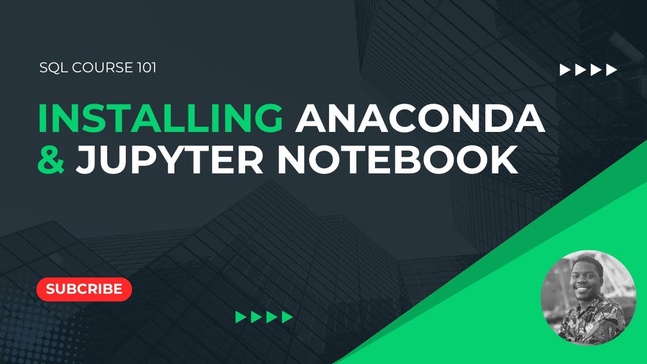 Installing Anaconda And Using Jupyter Notebook Youtube