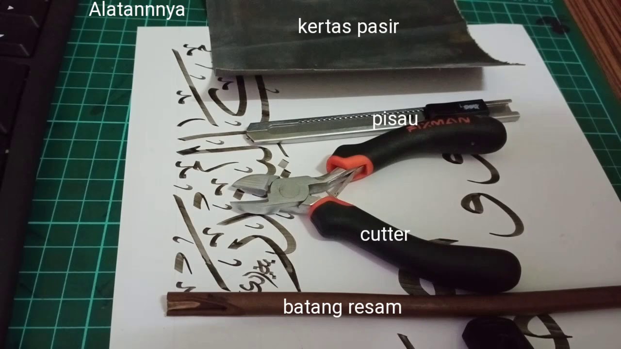 DIY How To Make Calligraphy khat Pen With Resam handam Stick YouTube diy-how-to-make-calligraphy-khat-pen-with-resam-handam-stick-youtube