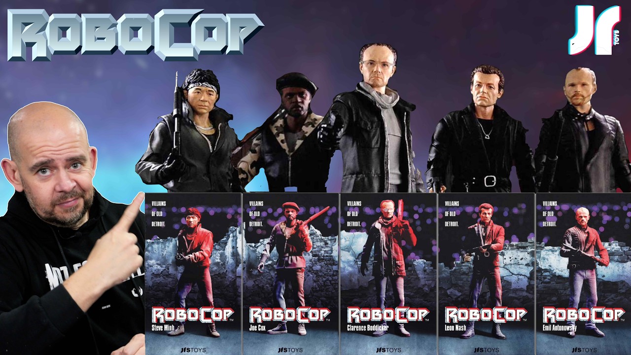 JfsToys Robocop The Villains Of Old Detroit Set ! Nouveau Fabricant Sur ...