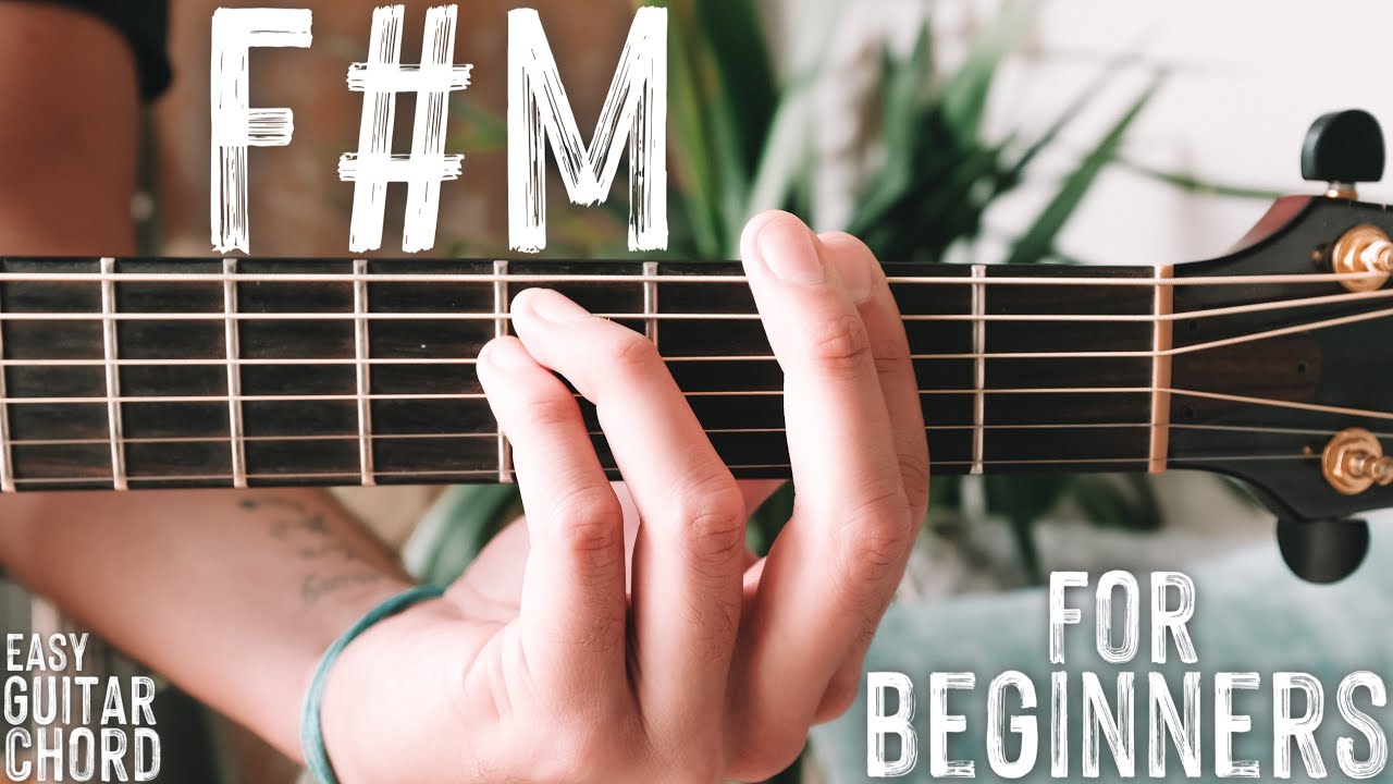 How To Play "F#m" Guitar Chord // Beginner Guitar Chord Series #20 # ...