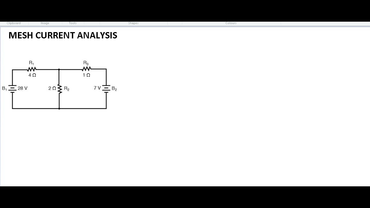 #44 MESH CURRENT ANALYSIS CALCULATOR TECHNIQUE TAGALOG SAMPLE PROBLEM 1 ...