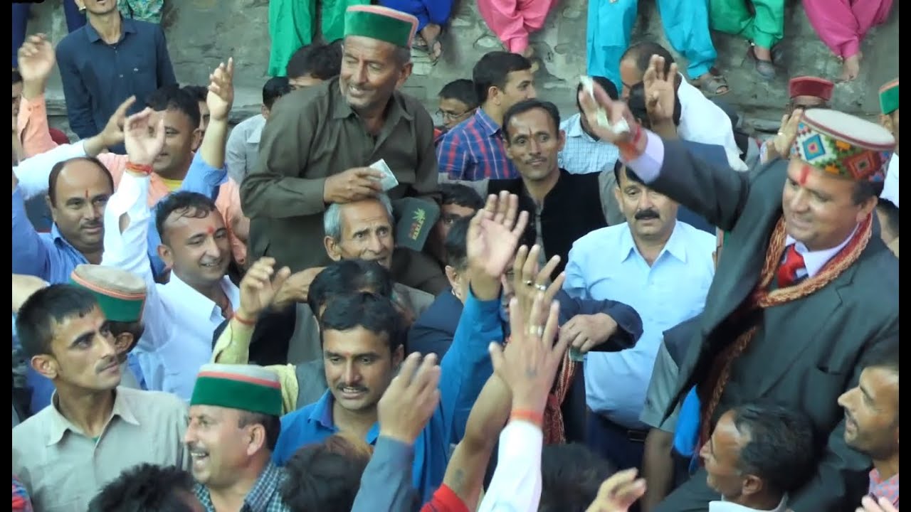 Drabil, Shillai, Anil Weds Nisha Part-4 Villagers dance - YouTube