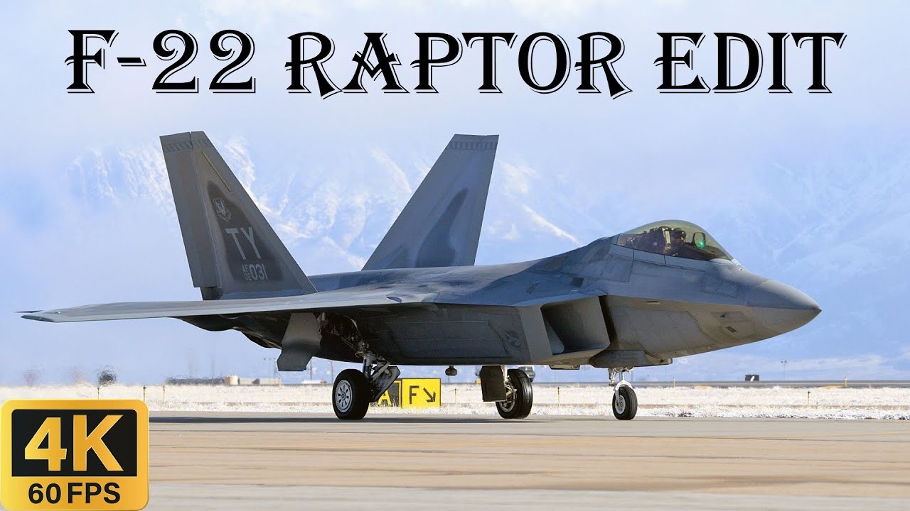 Lockheed Martin F-22 Raptor едіт (edit) - YouTube