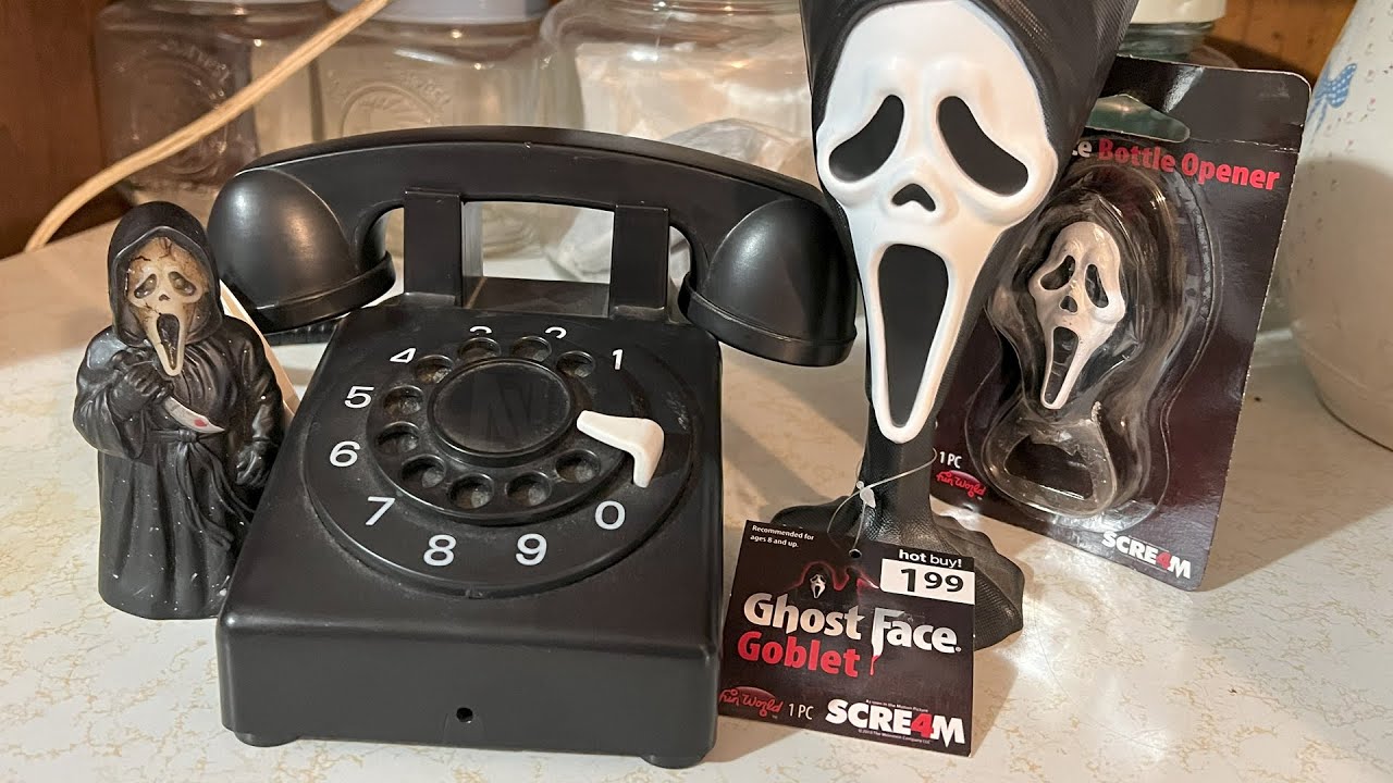 Scream 4 Ghostface Telephone + Other Goodies! Review (Fun World 2011 ...