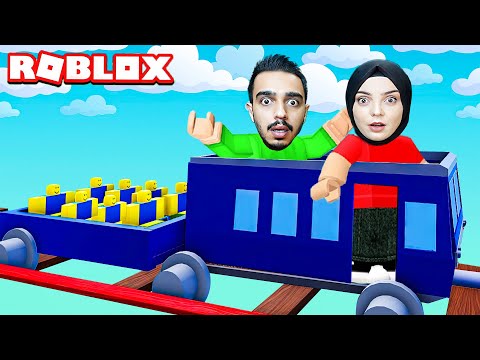 KÜÇÜK NOOB ADAMLARI TREN İLE TAŞIDIK !! 😱 Roblox Cart Ride Extreme